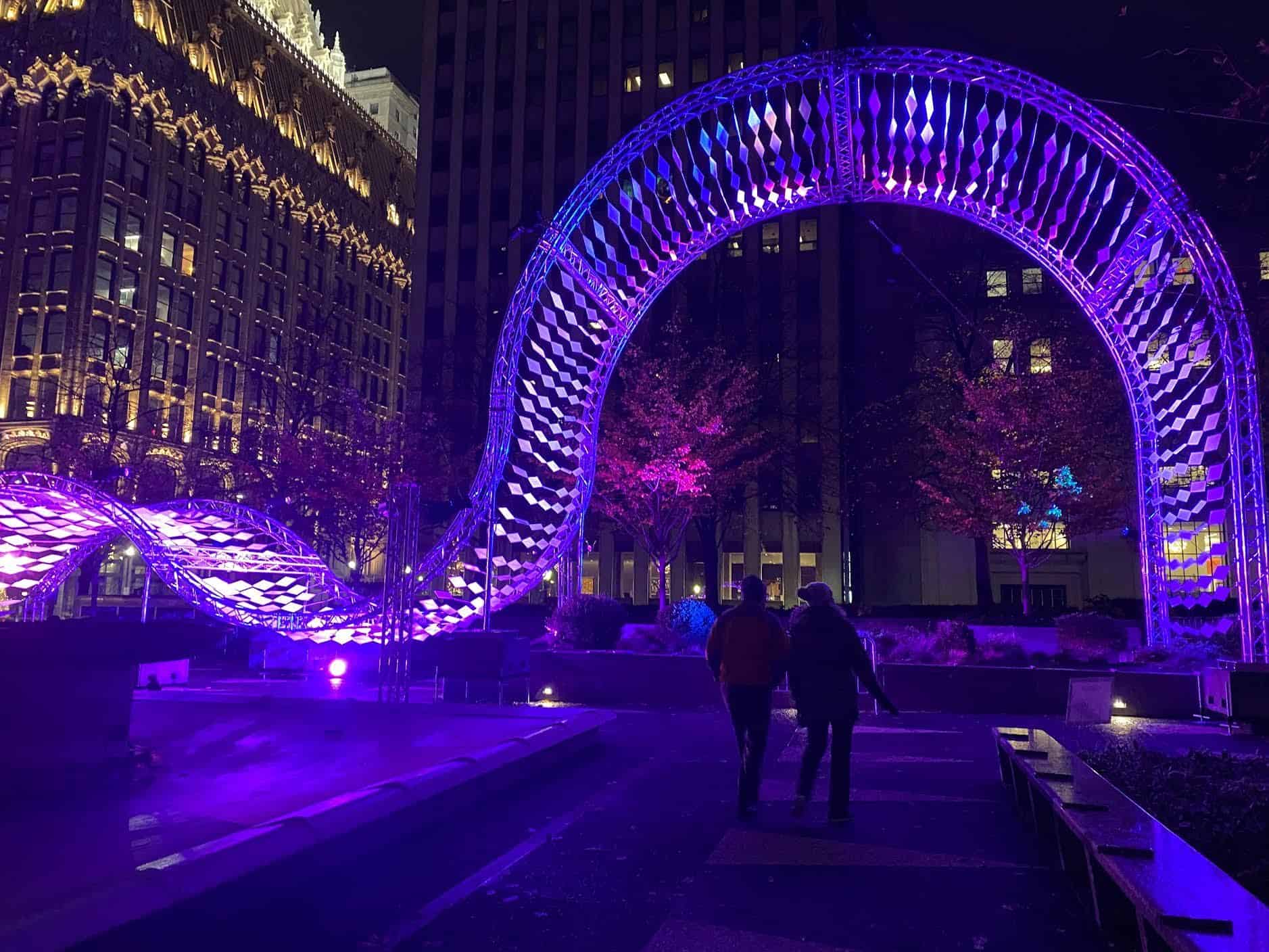 Beautifully Lit: A Self-Guided Tour of Lights, Art, History - Made In PGH