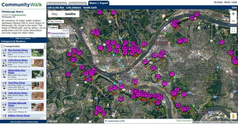 12 Pittsburgh Mapping Projects You Should Know About - Made In PGH