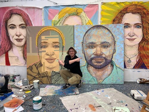 Really Big Faces: a HUGE art event - Made In PGH