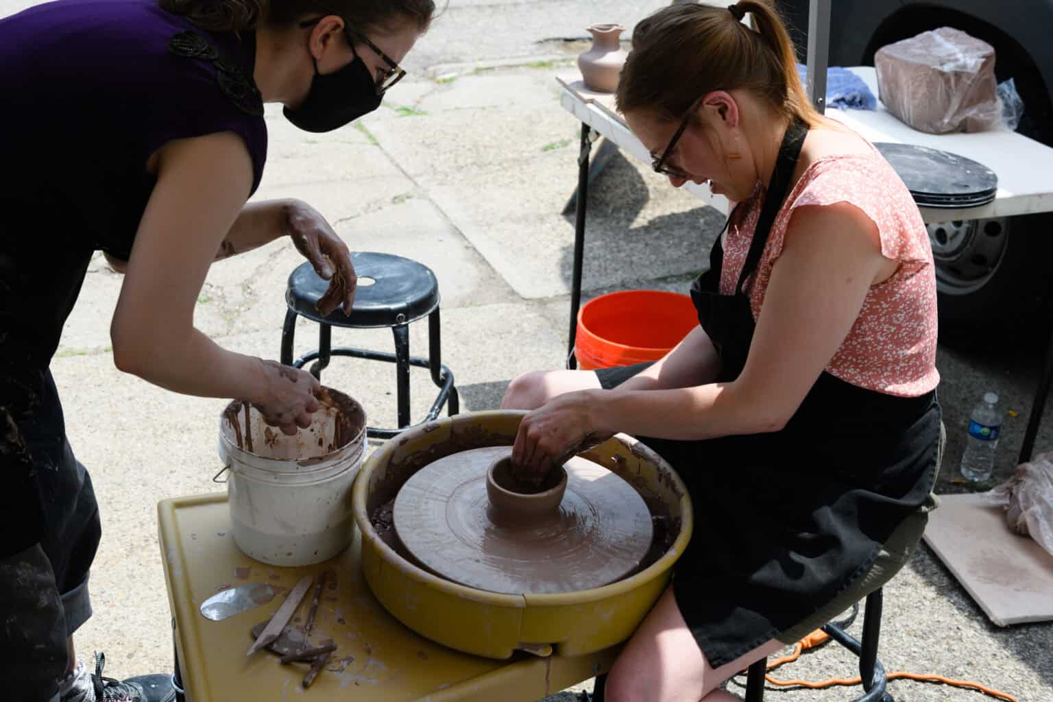 Wheel Mobile: A Pop-Up Pottery Studio - Union Project - Made In PGH