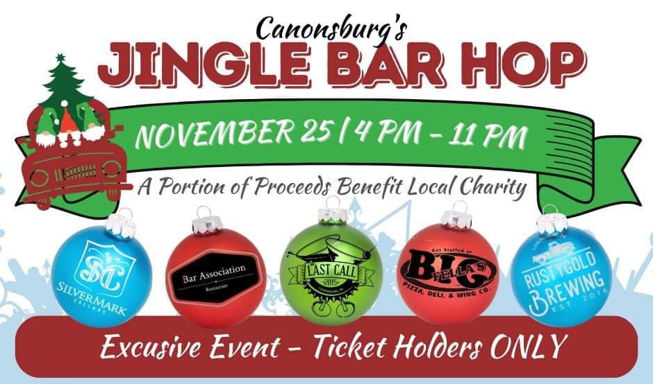 Feel all the joy at Canonsburg’s Jingle Bar Hop! - Made In PGH