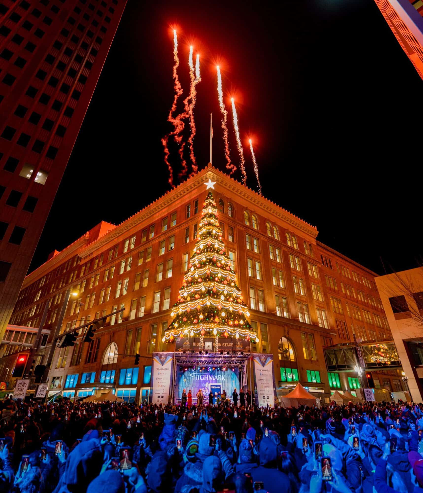 Pittsburgh Light Up Night: Lights, The Fray, Fireworks, Ice + More ...