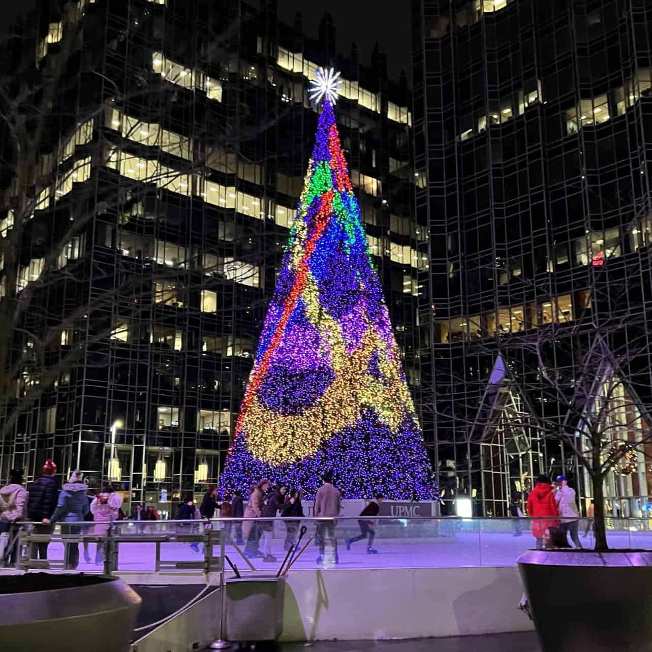 Pittsburgh Light Up Night: Lights, The Fray, Fireworks, Ice + More ...