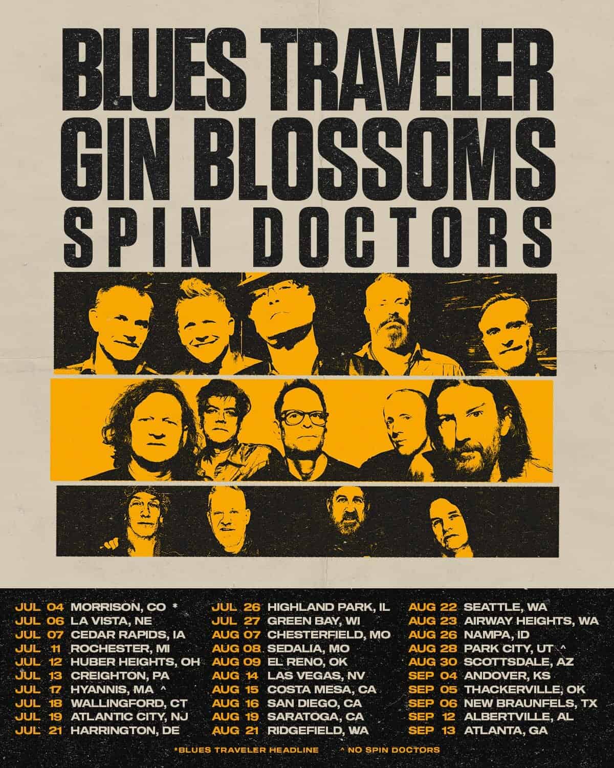 Blues Traveler, Gin Blossoms, Spin Doctors to play Iron City Stage ...