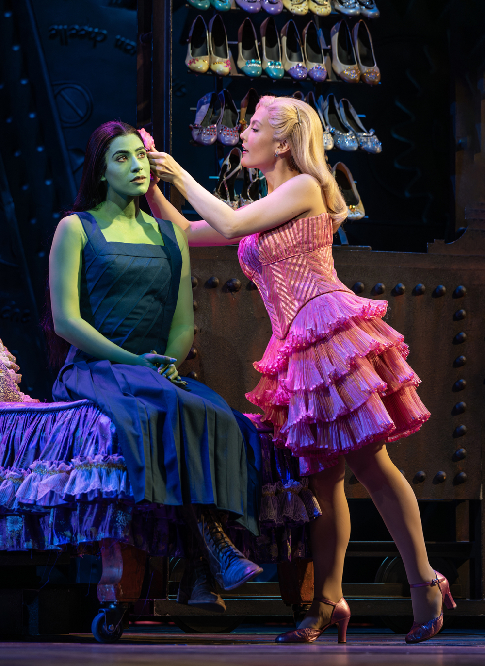 Jessie-Davidson-as-Elphaba-and-Zoe-Jensen-as-Glinda-in-the-National ...